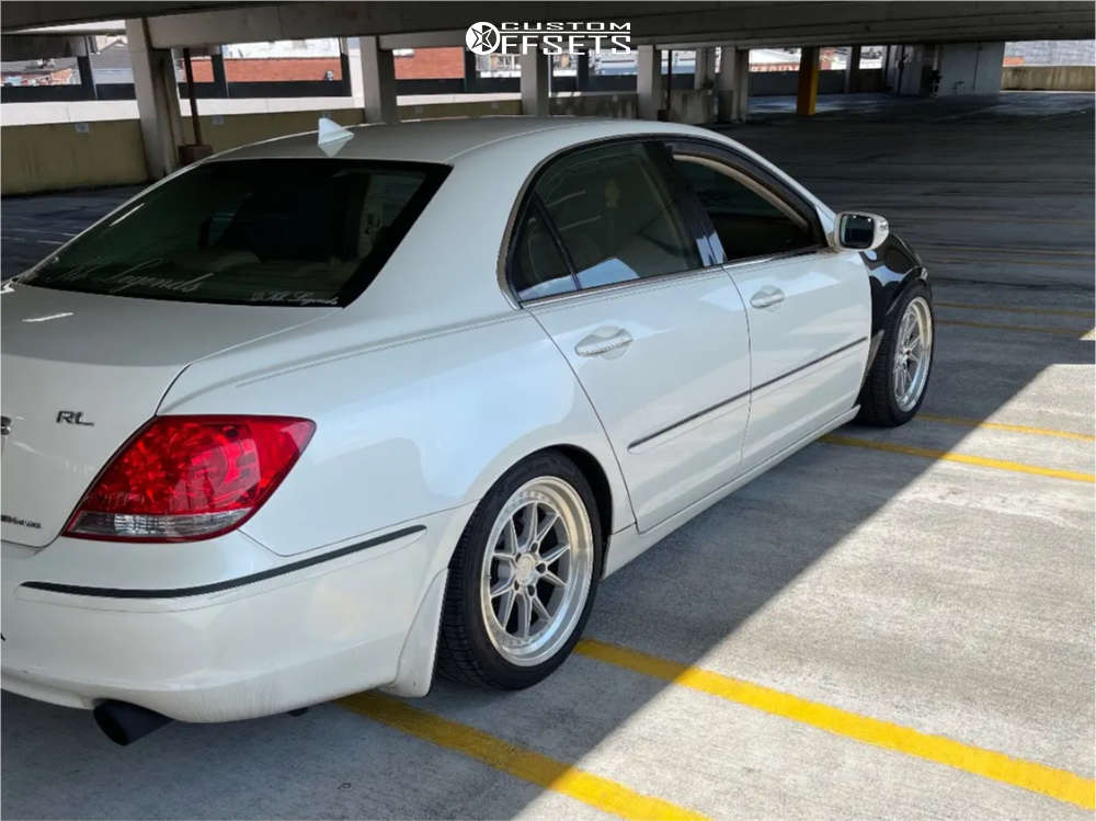 2005 Acura RL with 18x8.5 35 Aodhan Ds08 and 245/35R18 Falken Azenis ...