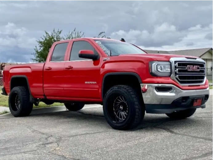2018 GMC Sierra 1500 with 20x12 -51 ARKON OFF-ROAD Caesar and 33/12 ...