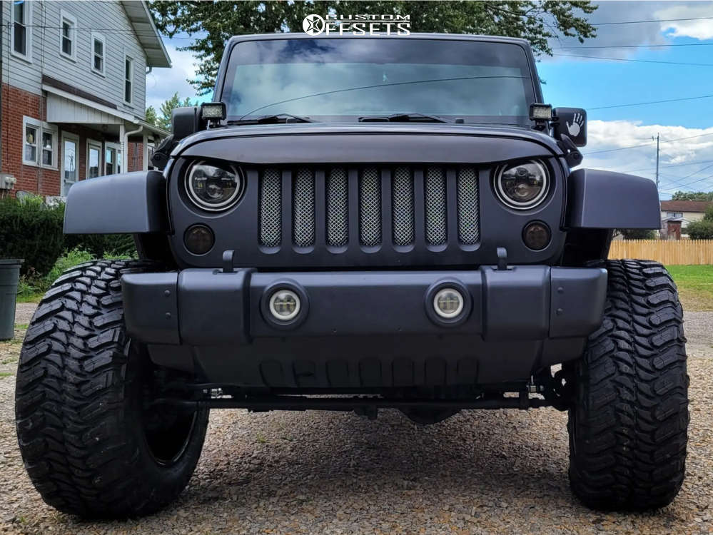 2014 Jeep Wrangler with 20x12 -44 XF Offroad XF-222 and 35/13.5R20 ...