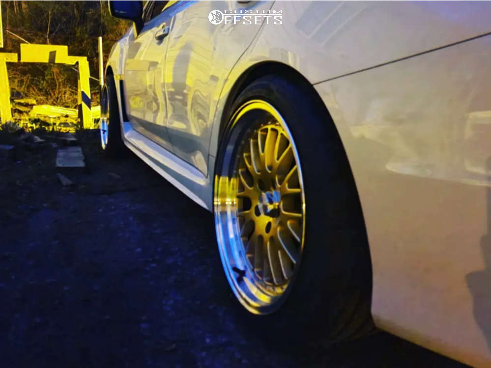 2021 Subaru WRX with 18x9.5 20 Circuit Performance Cp21 and 255/35R18 ...