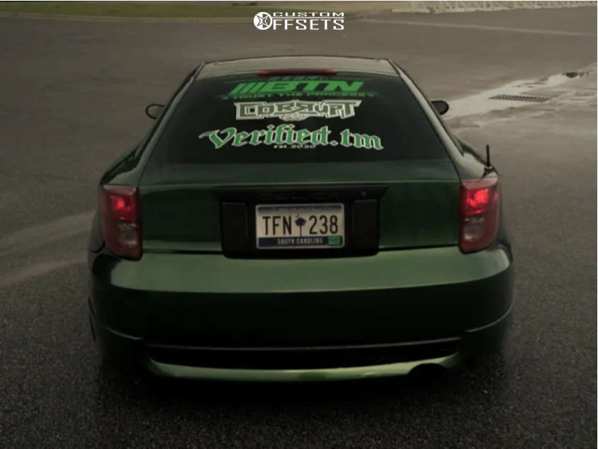 2004 Toyota Celica with 18x8.5 30 Volk Cv Pro and 215/35R18 Fullway ...
