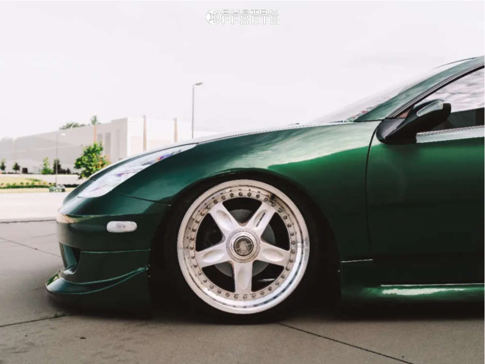 2004 Toyota Celica with 18x8.5 30 Volk Cv Pro and 215/35R18 Fullway ...