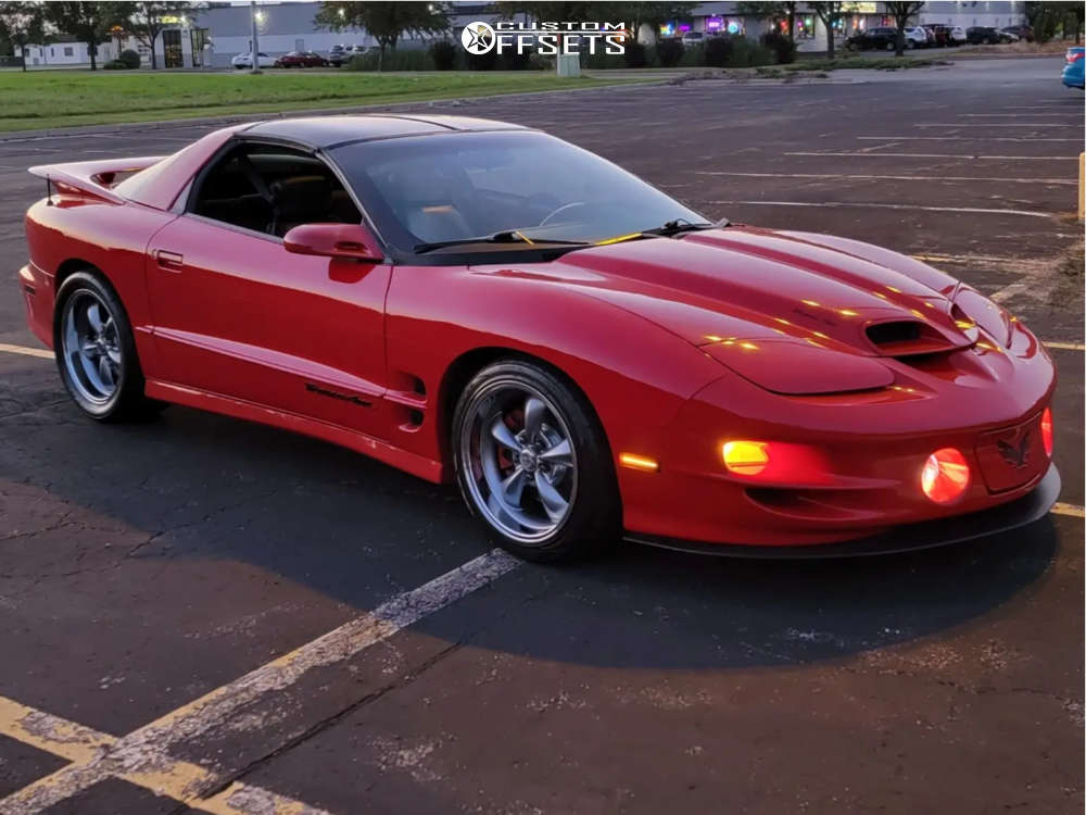 2001 Pontiac Firebird with 18x9 34 American Racing Torq Thrust M and ...