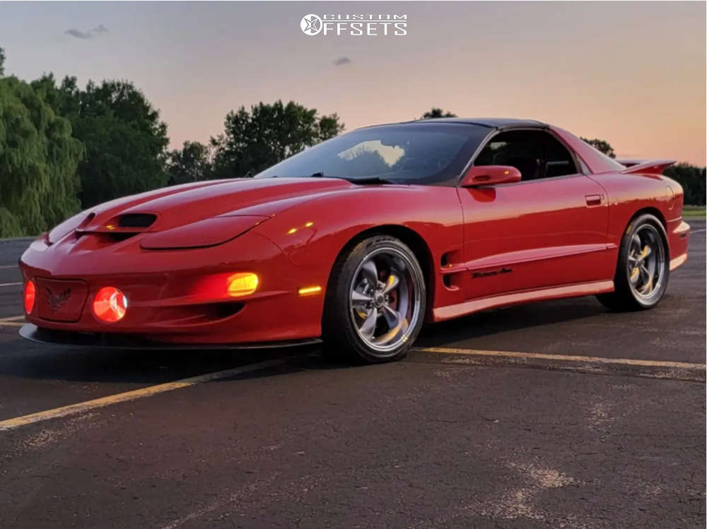 2001 Pontiac Firebird with 18x9 34 American Racing Torq Thrust M and ...