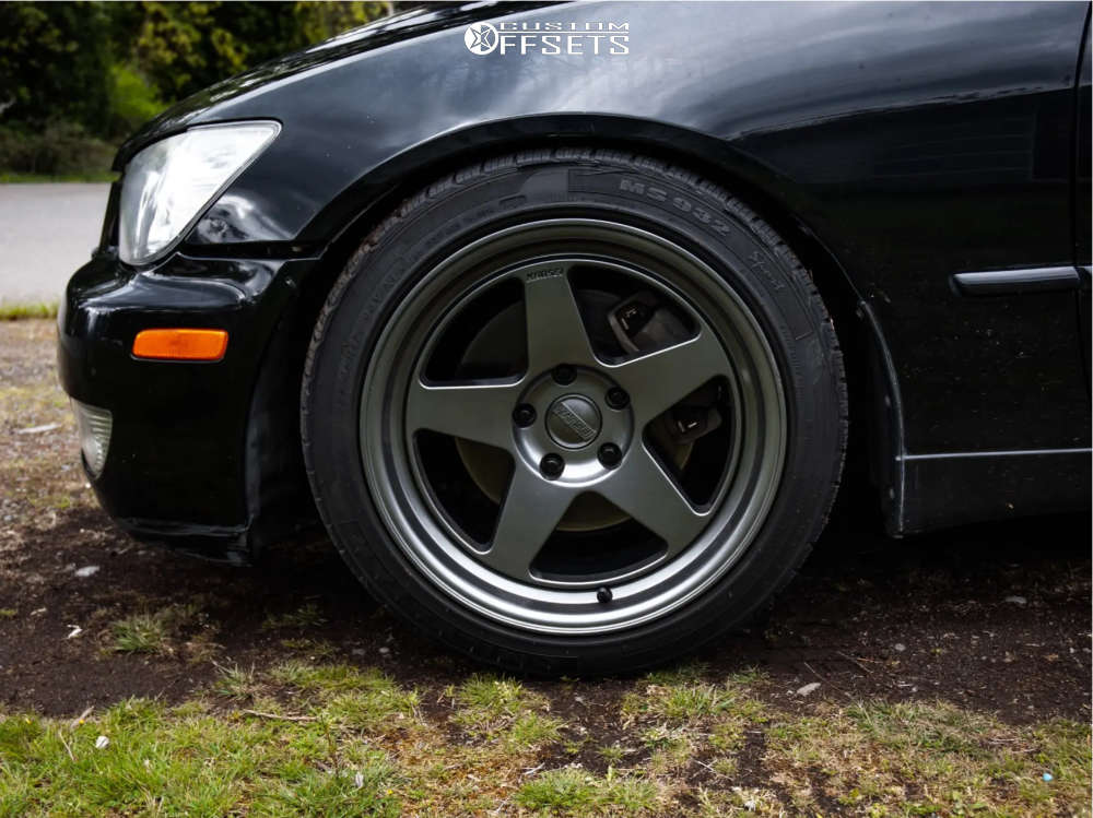 2005 Lexus IS300 with 17x9 20 Kansei Knp and 225/45R17 Milestar Ms932 Sport and Coilovers ...