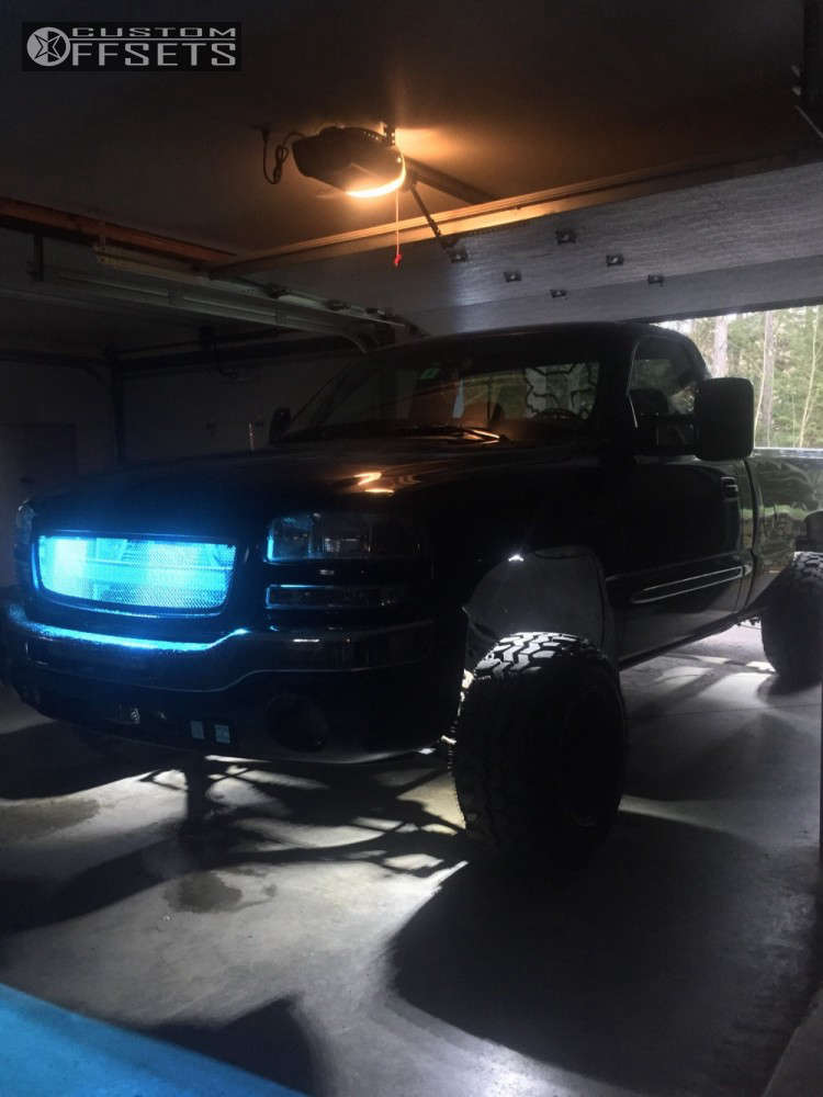 2005 GMC Sierra 1500 with 15x12 -51 Bart Wheels Super Trucker and 29/10 ...