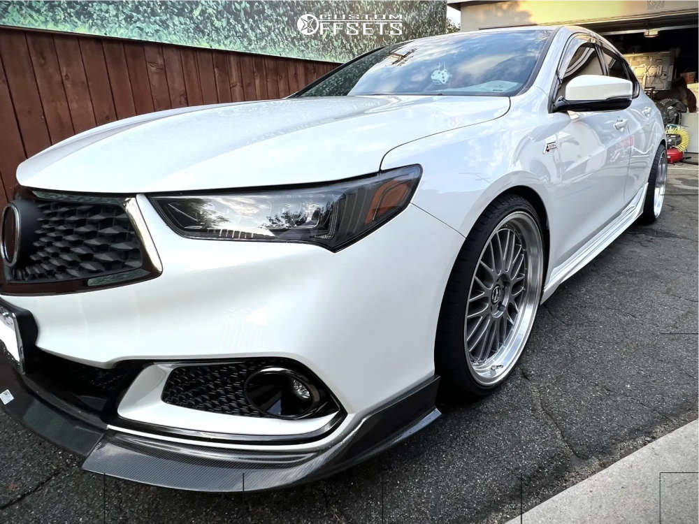2018 Acura TLX with 20x8.5 30 JNC Jnc005 and 245/30R20 Venom Power ...