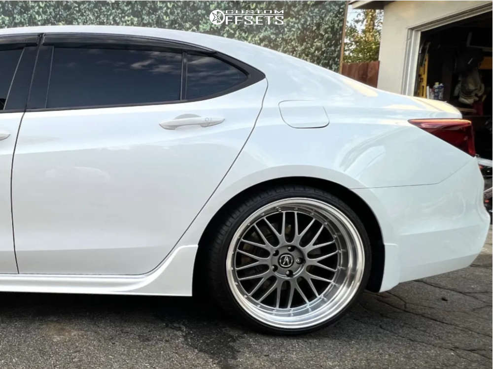 2018 Acura TLX with 20x8.5 30 JNC Jnc005 and 245/30R20 Venom Power ...
