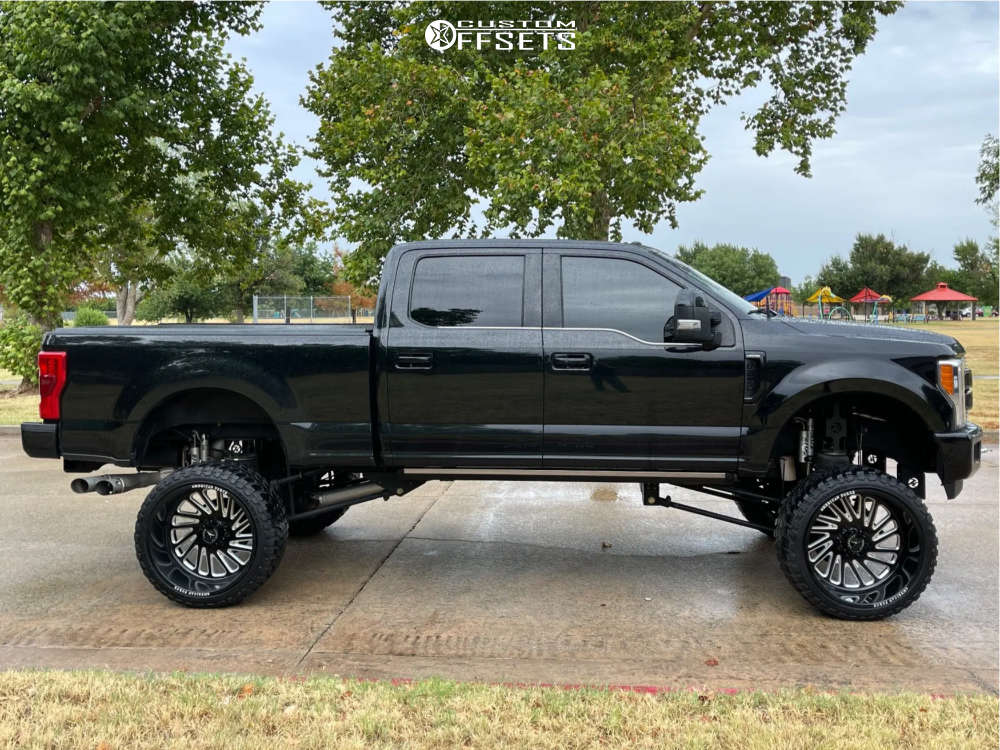 2018 Ford F-250 Super Duty with 26x14 -73 American Force Blitz Sf and ...