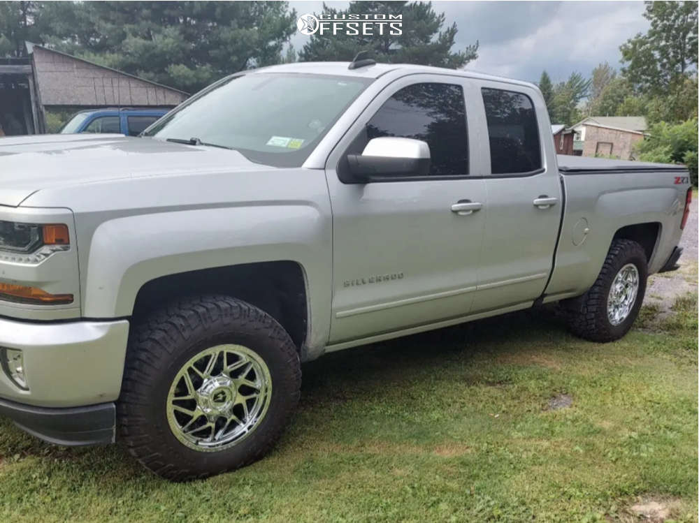2018 Chevrolet Silverado 1500 with 18x9 18 Gear Off-Road 761c and 275 ...