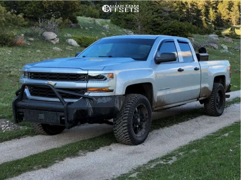 2016 Chevrolet Silverado 1500 with 20x9 0 Panther Offroad 578 and 305 ...