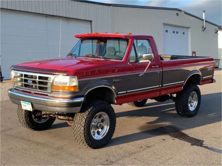 1993 Ford F-250 with 18x9 -6 Pro Comp 69 and 35/12.5R18 Venom Power ...
