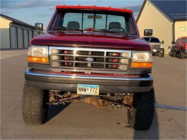 1993 Ford F-250 with 18x9 -6 Pro Comp 69 and 35/12.5R18 Venom Power ...