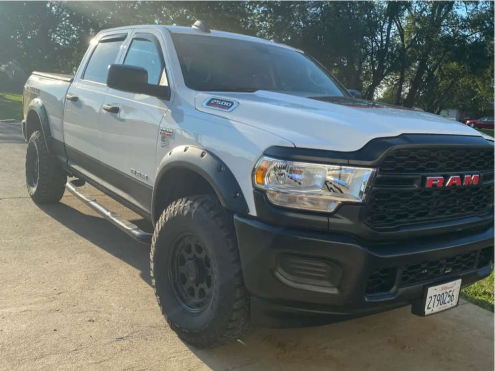 2019 Ram 2500 with 17x8.5 15 Pacer Nighthawk and 35/12.5R17 General ...