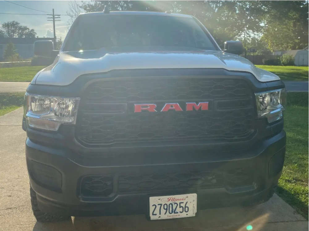 2019 Ram 2500 with 17x8.5 15 Pacer Nighthawk and 35/12.5R17 General ...