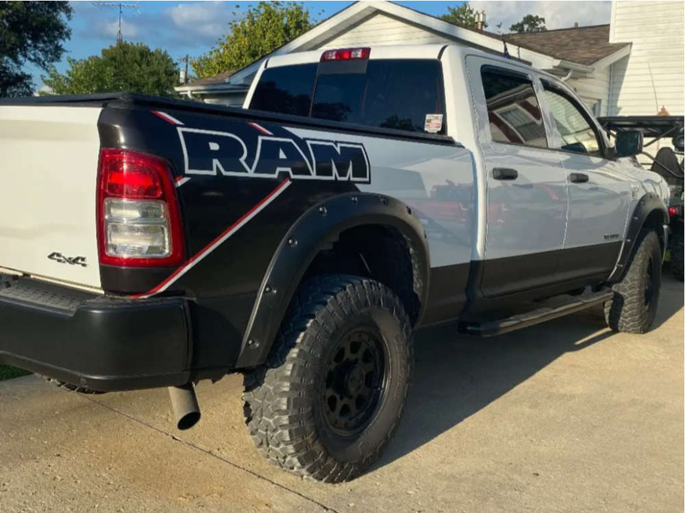 2019 Ram 2500 with 17x8.5 15 Pacer Nighthawk and 35/12.5R17 General ...