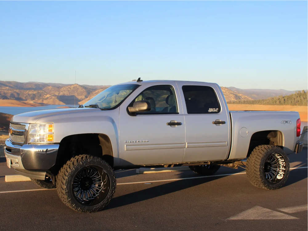 2013 Chevrolet Silverado 1500 with 22x14 -81 ARKON OFF-ROAD Alexander ...