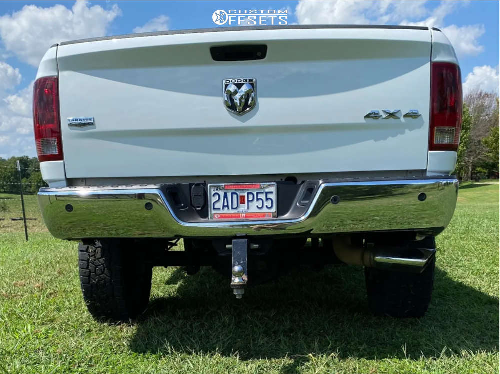 2010 Dodge Ram 3500 with 20x9 20 Fuel Blitz and 275/60R20 Toyo Tires ...