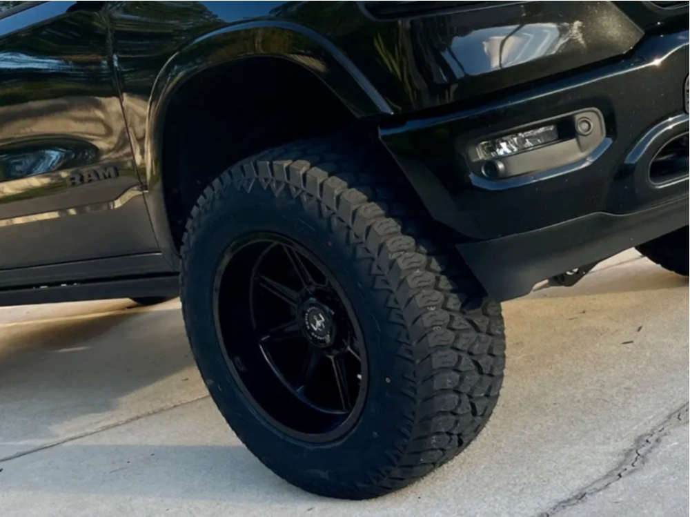 2020 Ram 1500 with 20x12 -44 Motiv Offroad Balast and 37/12.5R20 AMP ...