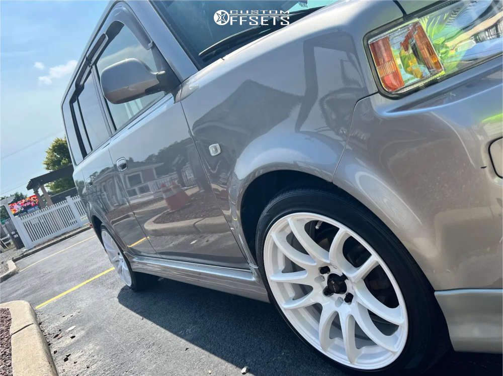 2005 Scion XB with 17x8 35 Vors Tr4 and 205/45R17 Hankook Ventus V2 ...