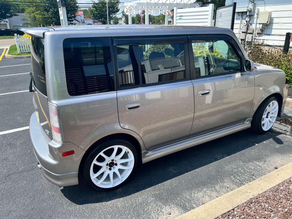2005 Scion XB with 17x8 35 Vors Tr4 and 205/45R17 Hankook Ventus V2 Concept 2 and Stock | Custom ...