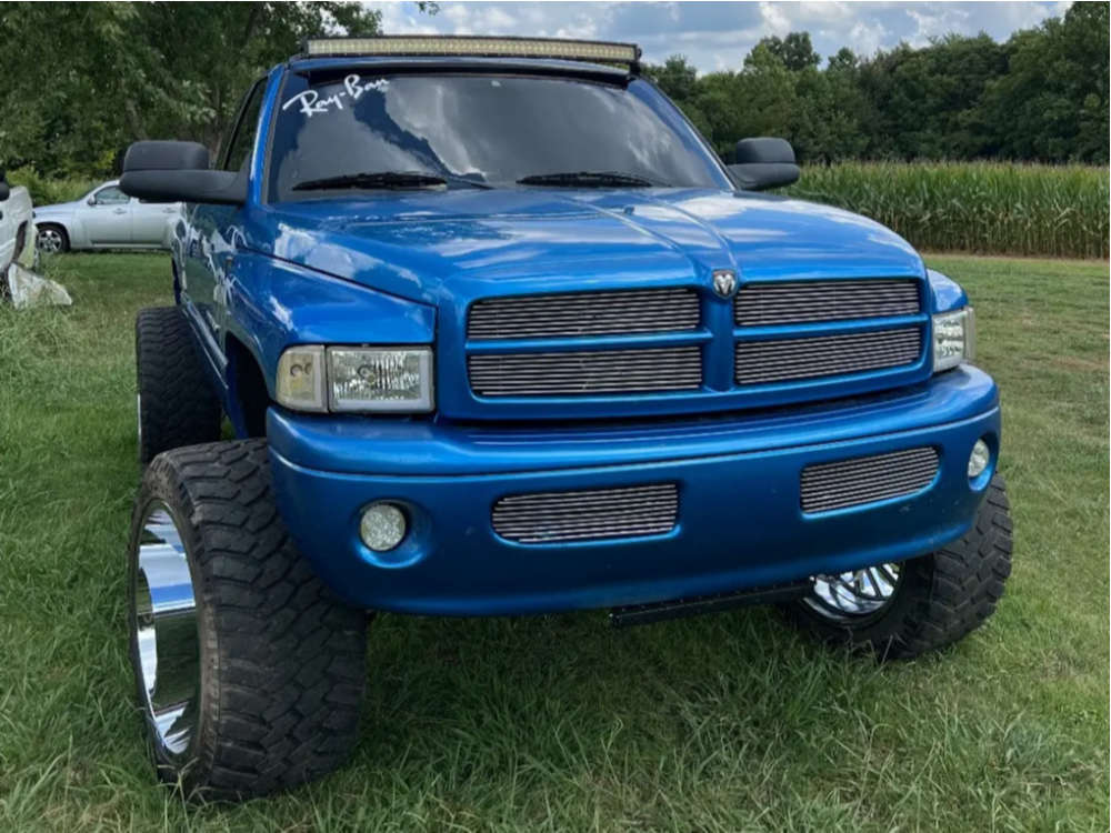 2001 Dodge Ram 1500 with 24x14 -81 ARKON OFF-ROAD Caesar and 375/40R24 ...