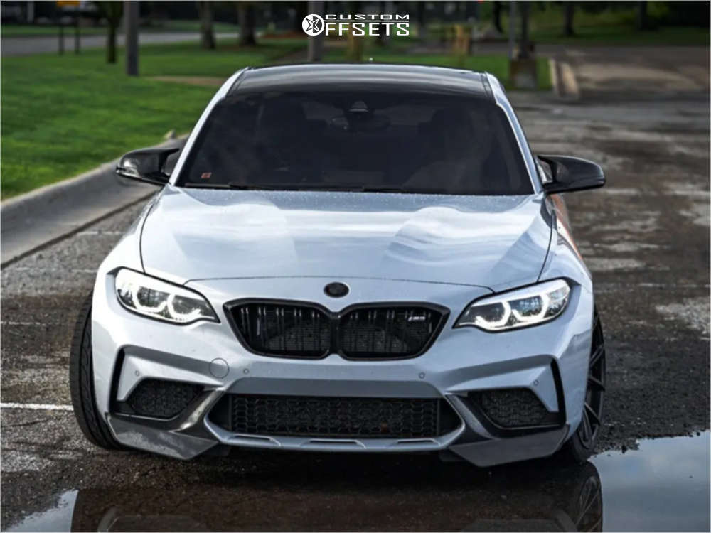 2020 BMW M2 with 19x9.5 22 Vorsteiner V-ff103 and 245/35R19 Hankook ...