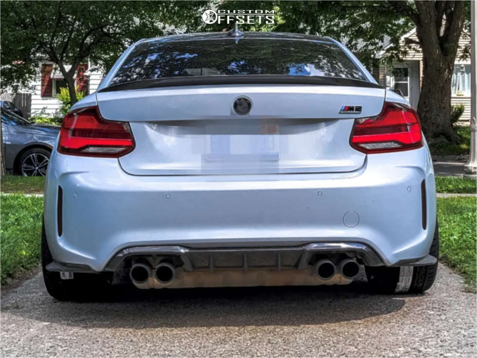 2020 BMW M2 with 19x9.5 22 Vorsteiner V-ff103 and 245/35R19 Hankook ...