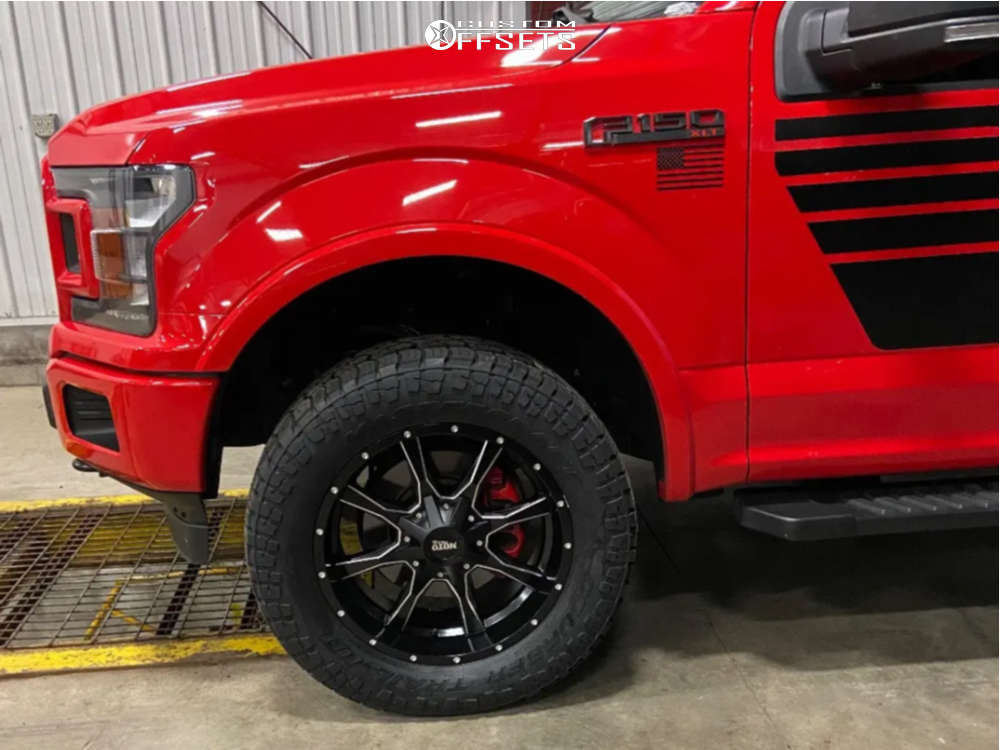 2019 Ford F-150 with 20x9 0 Moto Metal Mo970 and 305/55R20 Mastercraft ...