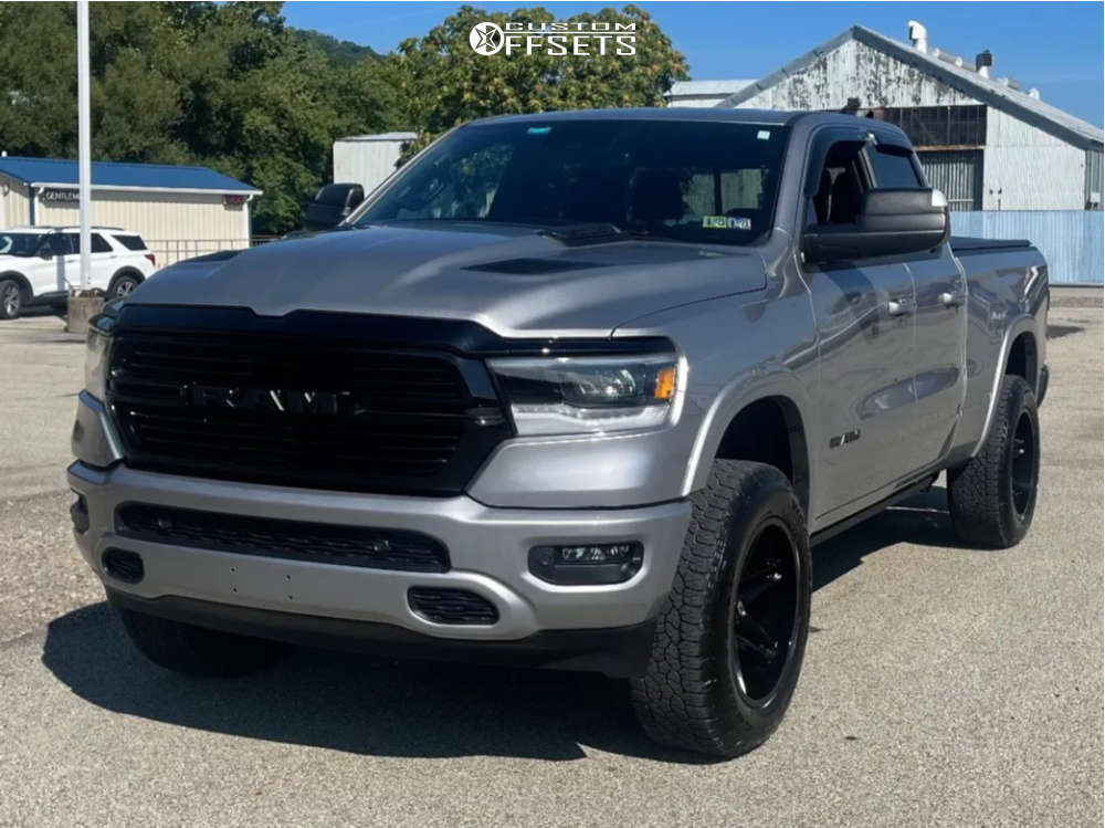 2021 Ram 1500 with 20x10 -25 Vision Razor and 275/60R20 Goodyear ...