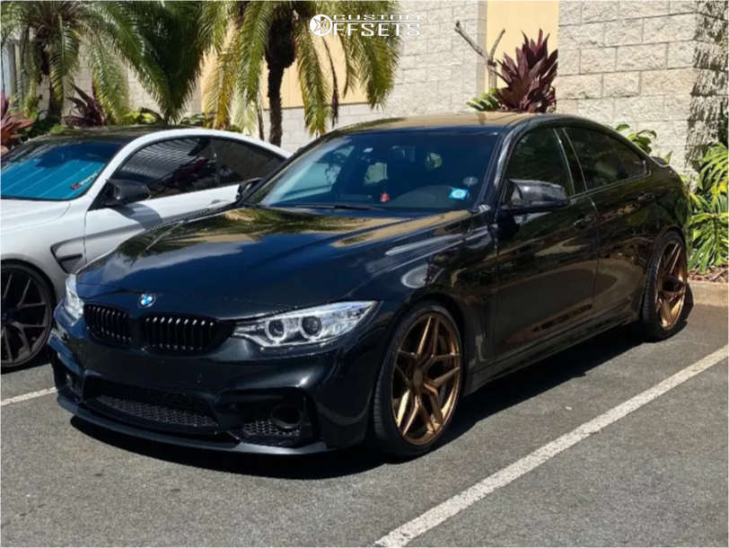 2015 BMW 428i Gran Coupe with 20x9 35 Variant Xenon and 245/35R20 ...