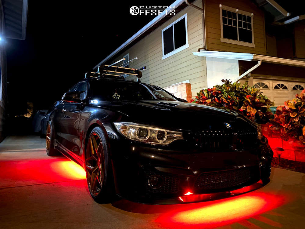 2015 BMW 428i Gran Coupe with 20x9 35 Variant Xenon and 245/35R20 ...