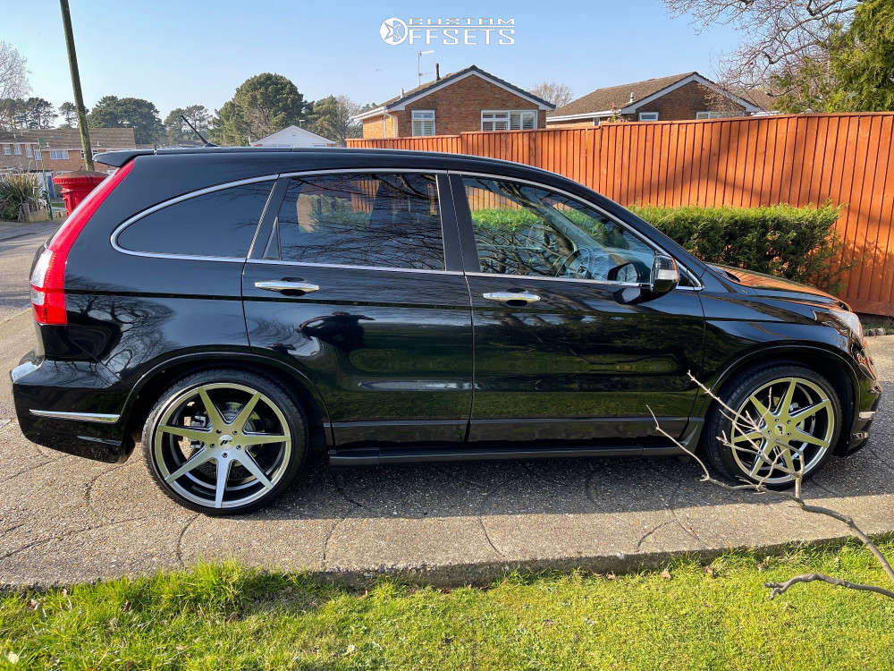 2011 Honda CR-V with 20x8.5 40 JR JR20 and 245/35R20 Accelera Phi R and ...