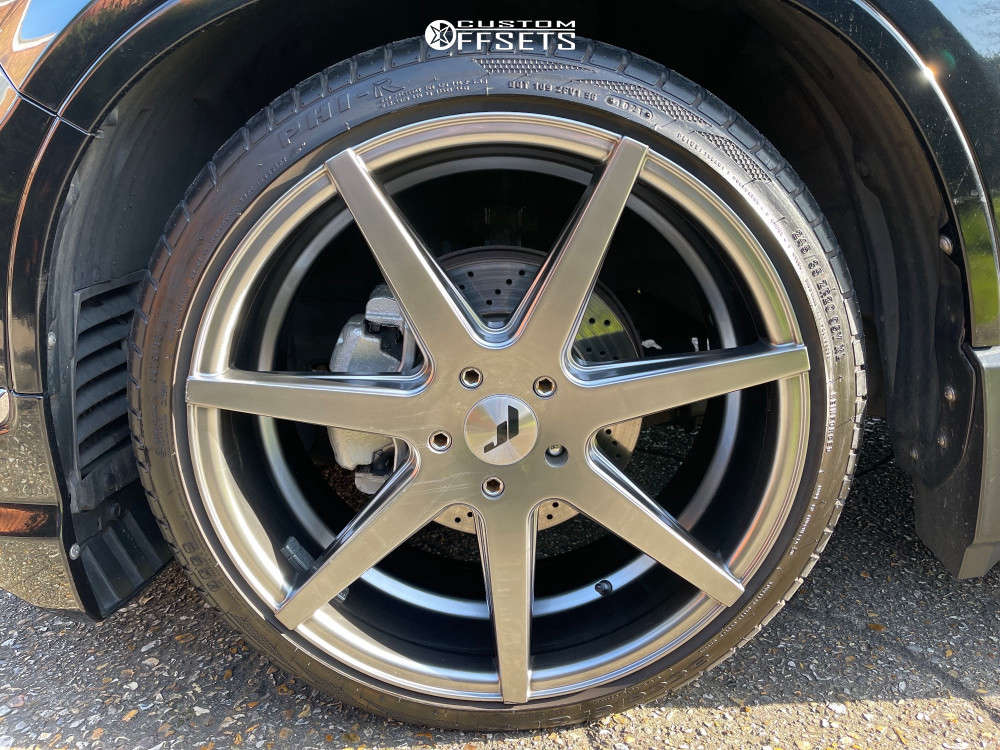 2011 Honda CR-V with 20x8.5 40 JR JR20 and 245/35R20 Accelera Phi R and ...