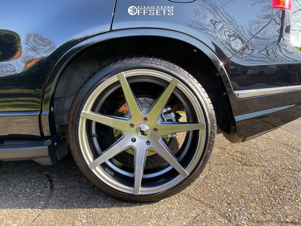 2011 Honda CR-V with 20x8.5 40 JR JR20 and 245/35R20 Accelera Phi R and ...