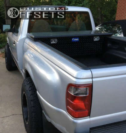 2002 Ford Ranger with 15x10 -43 Fuel Lethal and 31/10.5R15 BFGoodrich ...