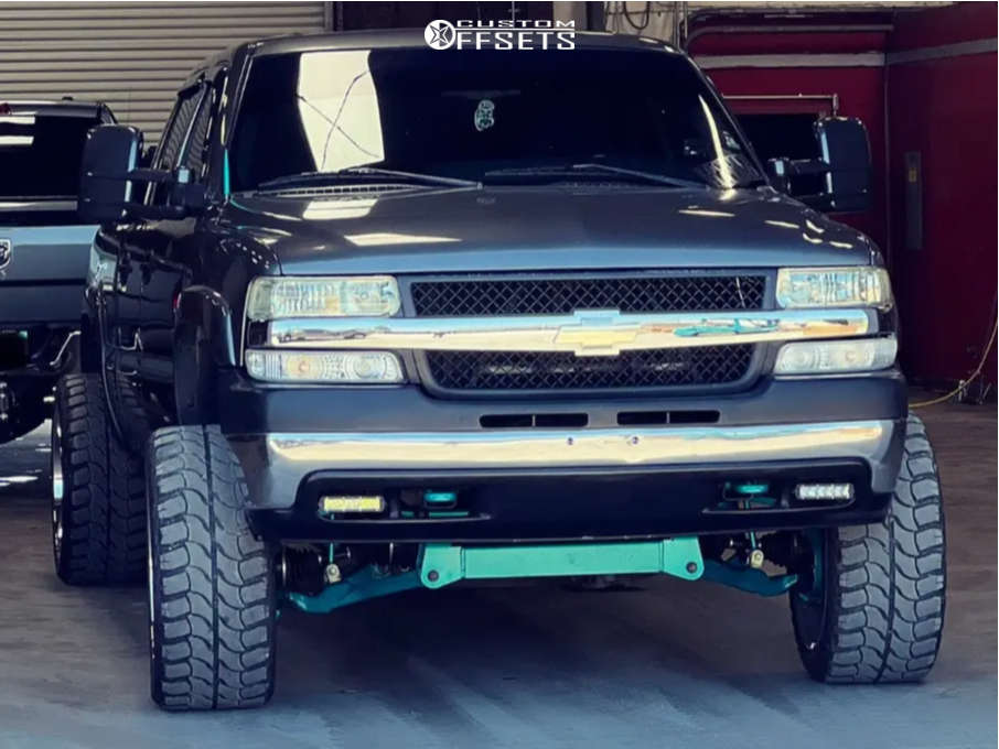 2001 Chevrolet Silverado 1500 HD with 22x12 -40 American Force Flex Ss ...