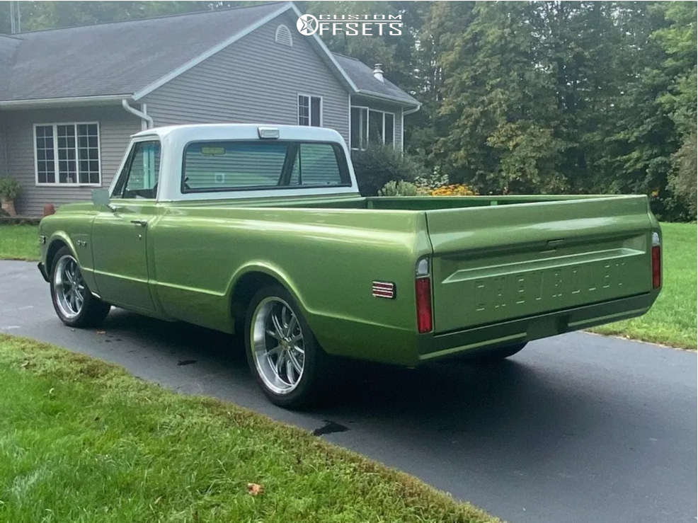 1972 Chevrolet C10 Pickup with 20x8.5 -6 Vision Torque and 255/35R20 ...