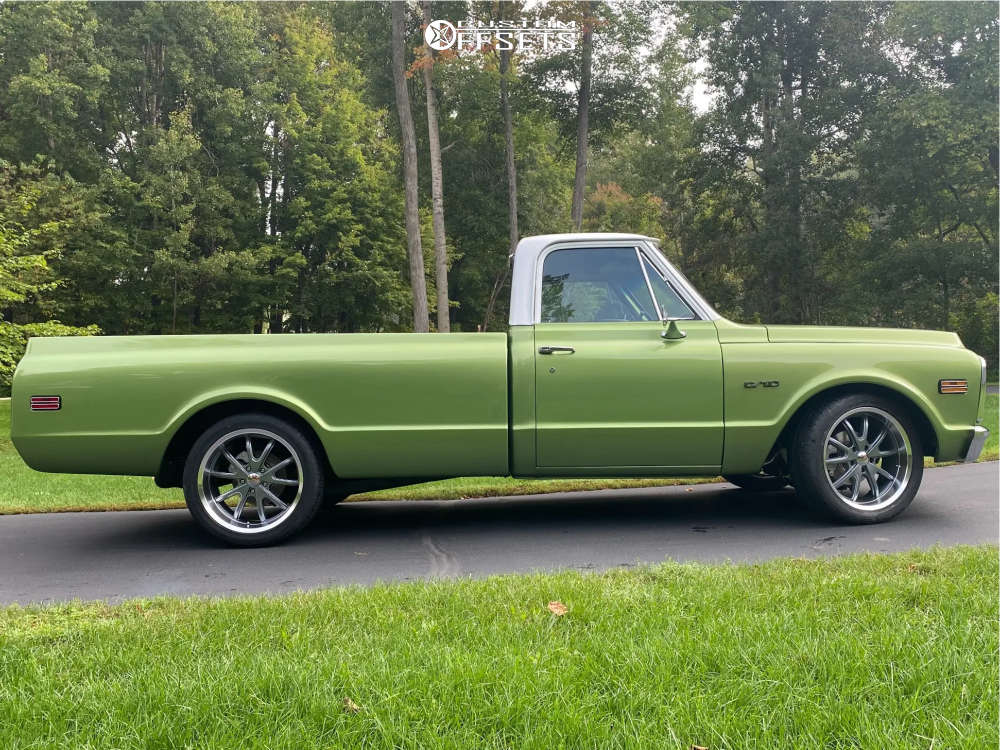 1972 Chevrolet C10 Pickup with 20x8.5 -6 Vision Torque and 255/35R20 ...