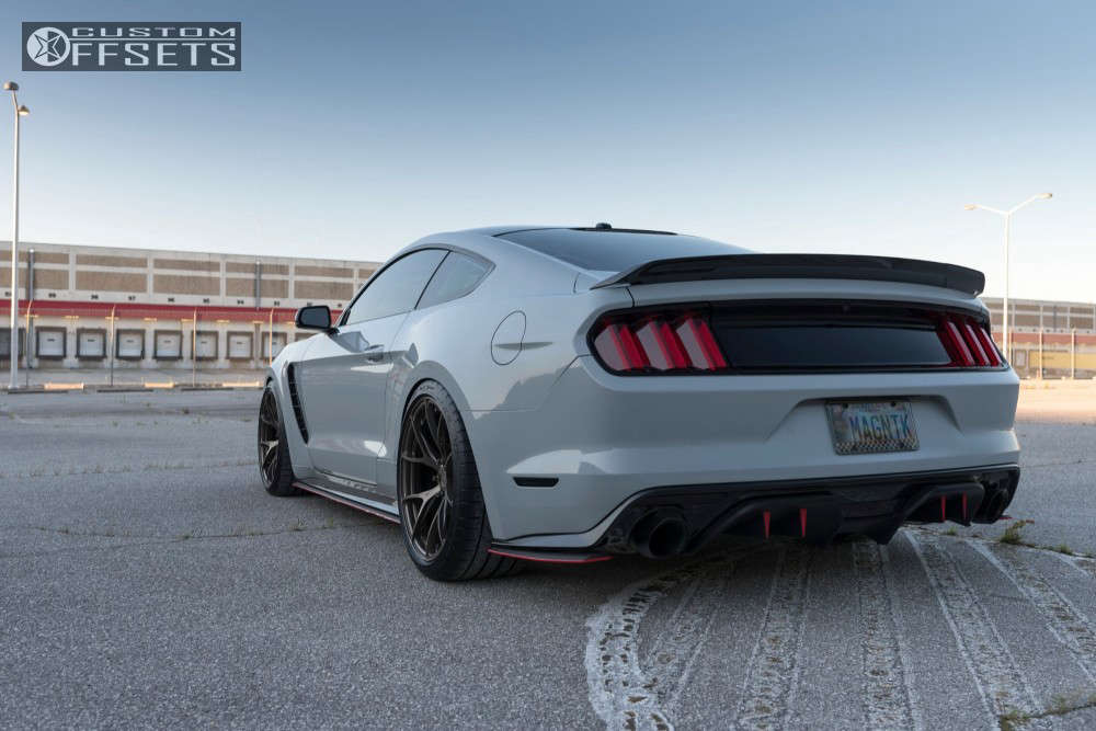 2016 Ford Mustang with 20x10 25 Signature Wheel Sv104 and 285/30R20 ...