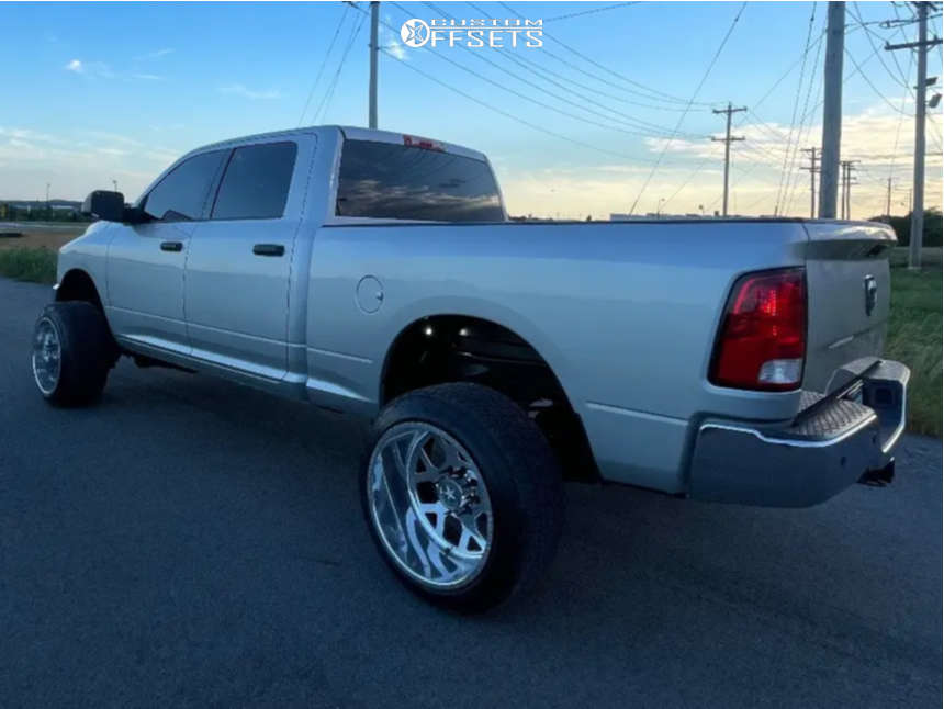 2017 Ram 2500 with 22x14 -73 American Force Shield Ss and 285/45R22 ...