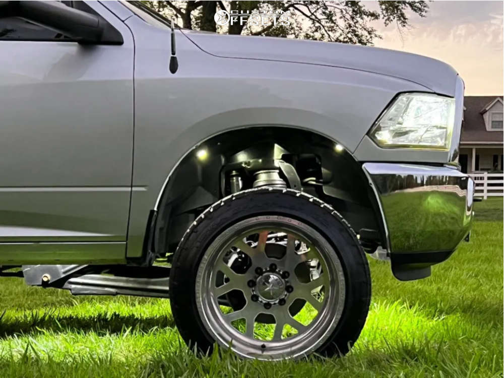 2017 Ram 2500 with 22x14 -73 American Force Shield Ss and 285/45R22 ...
