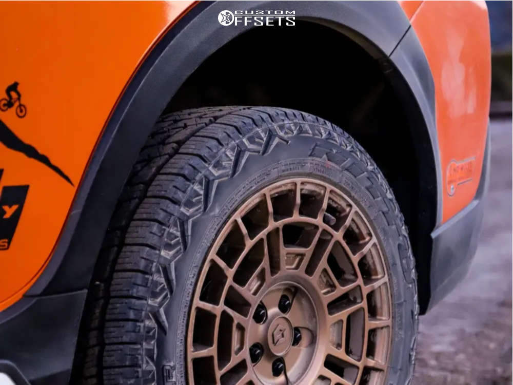 2018 Subaru Crosstrek with 17x8 35 Gear Off-Road Pangea and 225/65R17 ...