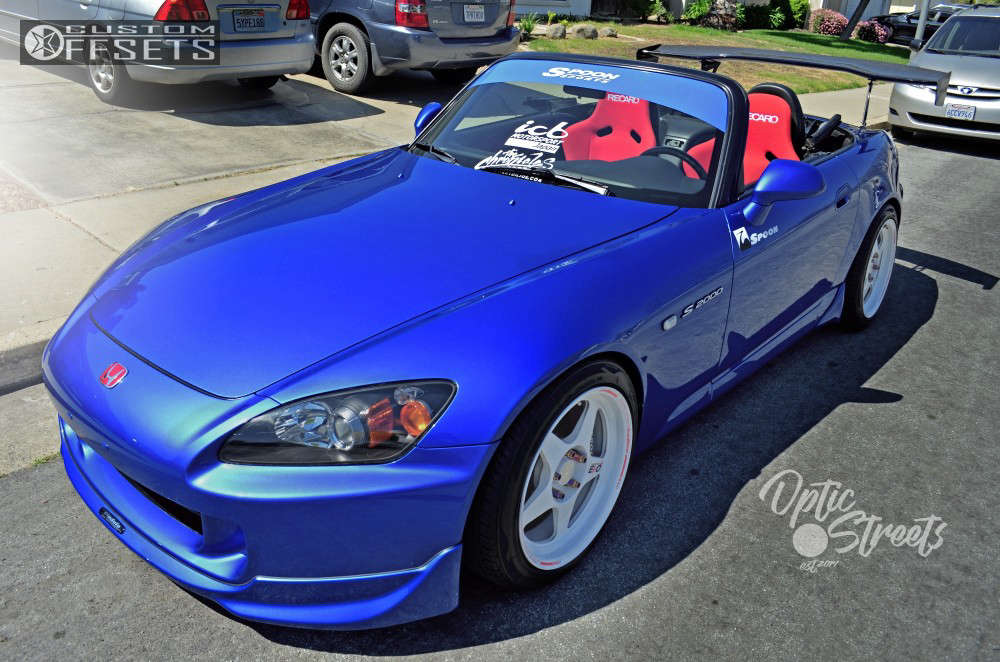 2006 Honda S2000 with 17x9 38 Desmond Regamaster MP Other and 225/45R17 ...