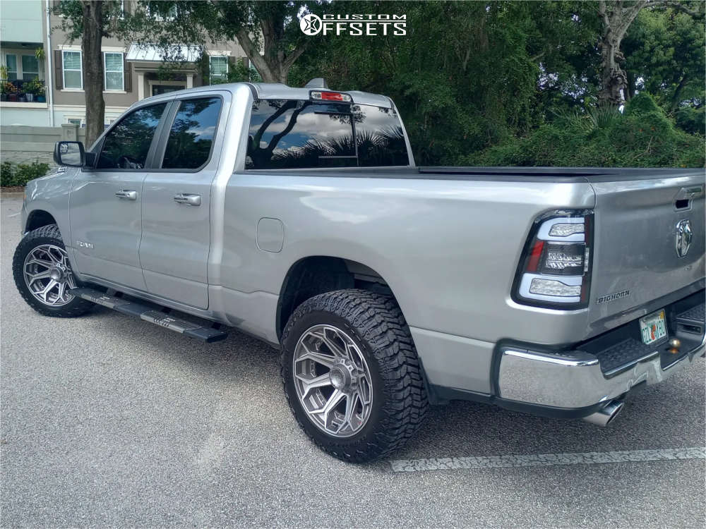 2020 Ram 1500 with 20x10 -18 4Play 4P80R and 275/60R20 Radar Renegade ...