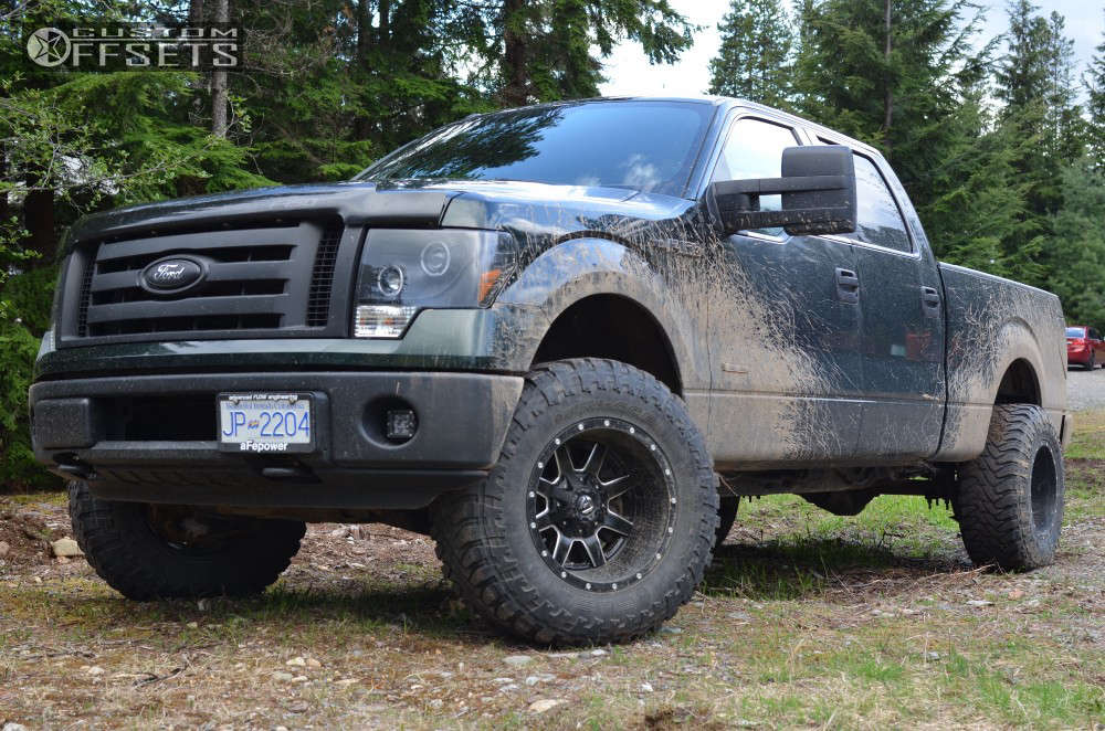 2012 Ford F-150 with 18x12 -44 Fuel Maverick and 35/12.5R18 Fuel Mud ...