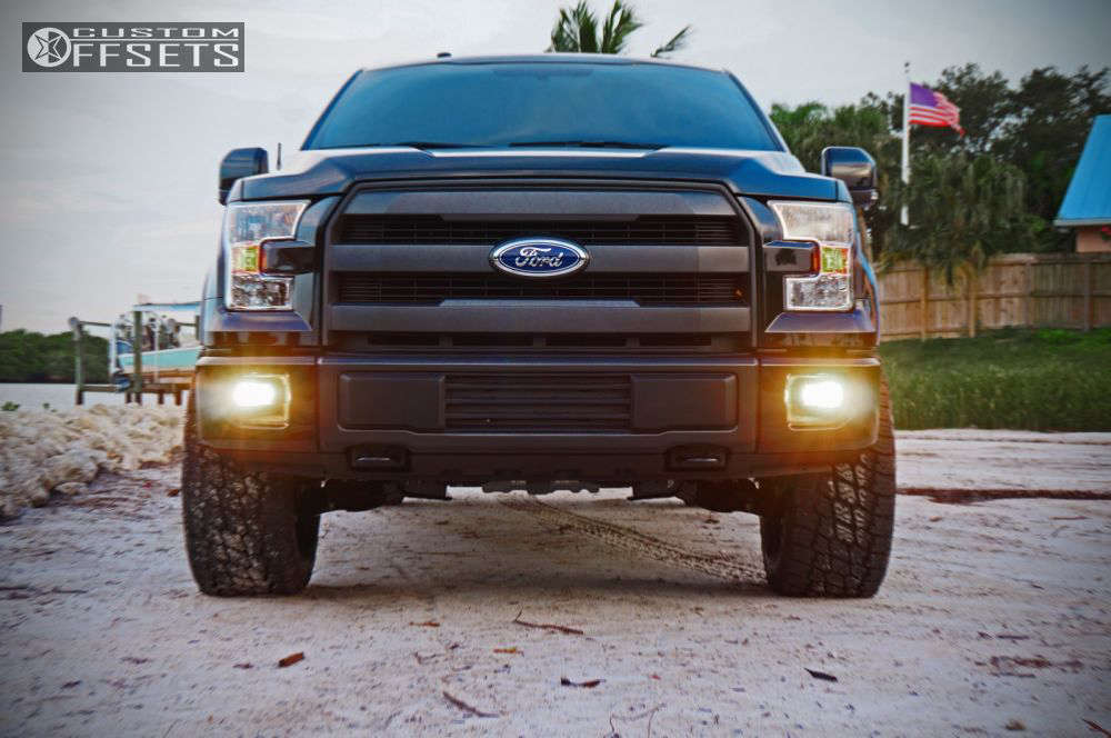 2015 Ford F-150 with 18x9 0 XD Rockstar and 325/60R18 Nitto Terra ...