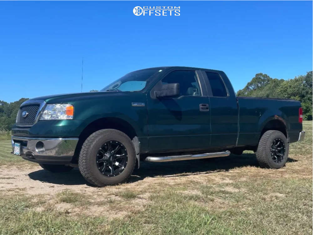 2007 Ford F-150 with 17x9 -12 Moto Metal Mo970 and 265/70R17 Sumitomo ...