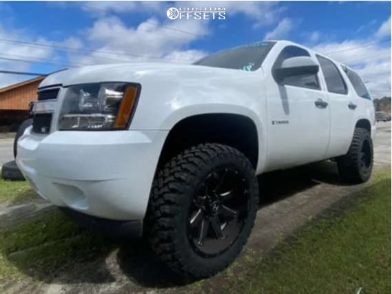 2008 Chevrolet Tahoe with 20x9 12 Hostile Alpha and 33/12.5R20 ...
