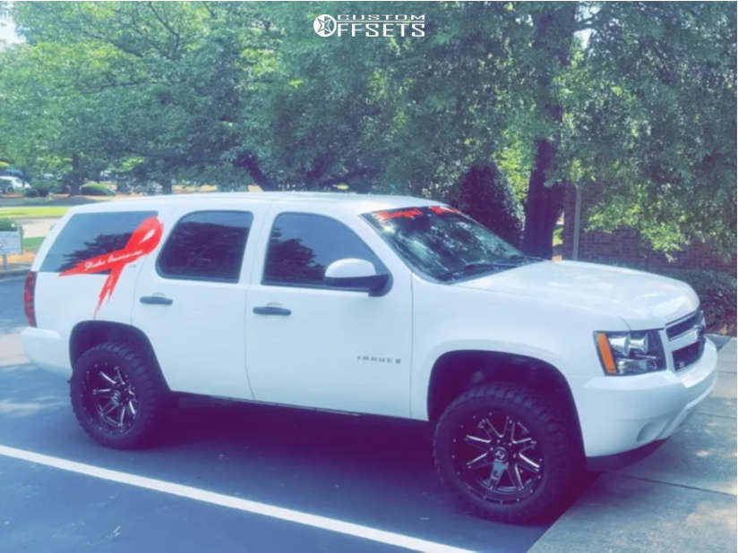 2008 Chevrolet Tahoe with 20x9 12 Hostile Alpha and 33/12.5R20 ...